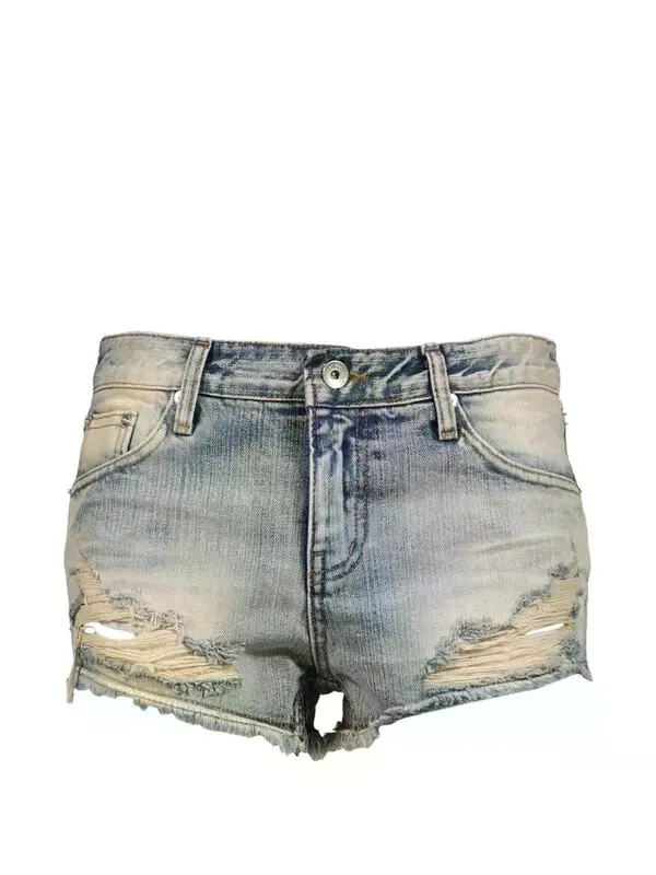 BOHEMSEO Distressed Denim Shorts