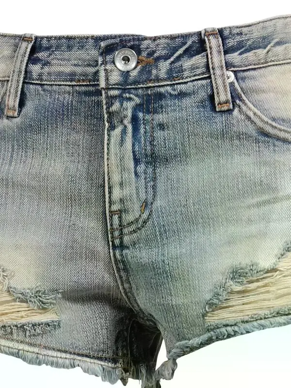 BOHEMSEO Distressed Denim Shorts