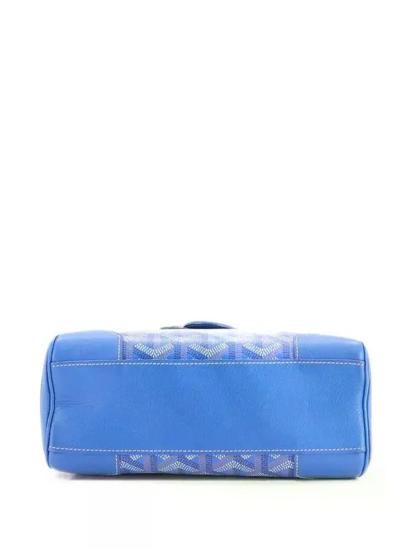 Goyard Saigon Top Handle Bag Coated Canvas With Leather Mini Shoulder Bag
