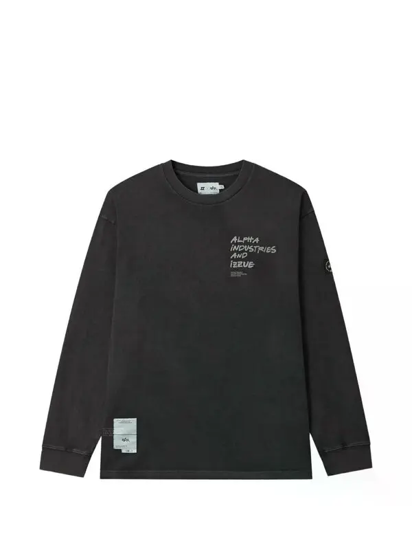 Izzue Logo-print Long-sleeve T-shirt