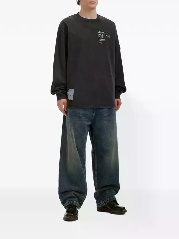 Izzue Logo-print Long-sleeve T-shirt