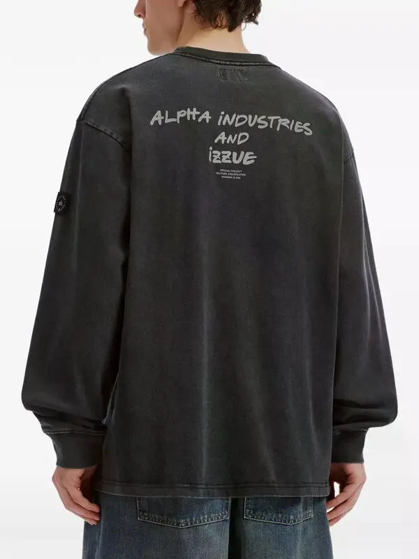 Izzue Logo-print Long-sleeve T-shirt