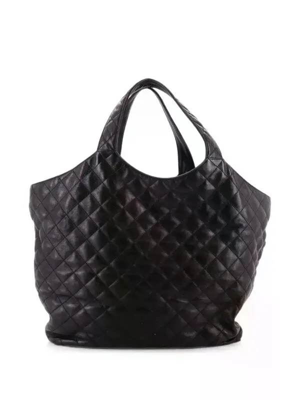 Saint Laurent Icare Shopping Quilted Leather Maxi Tote Bag