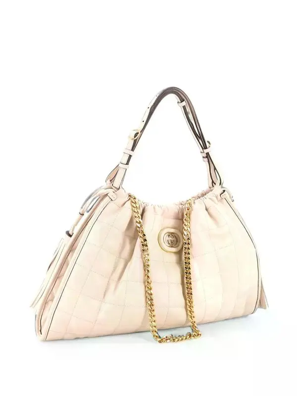 Gucci Deco Matelasse Leather Medium Tote Bag