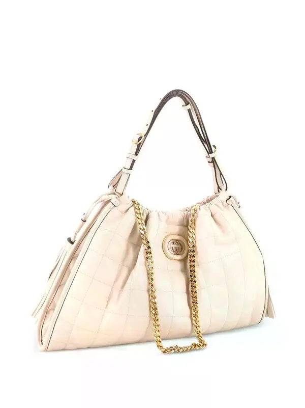 Gucci Deco Matelassé Leather Medium Tote Bag