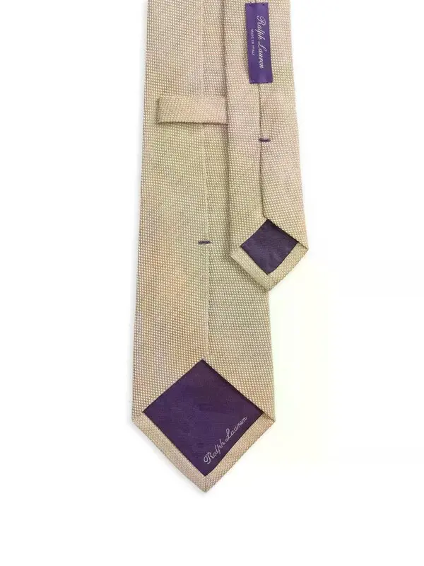 Ralph Lauren Purple Label Textured Woven Tie