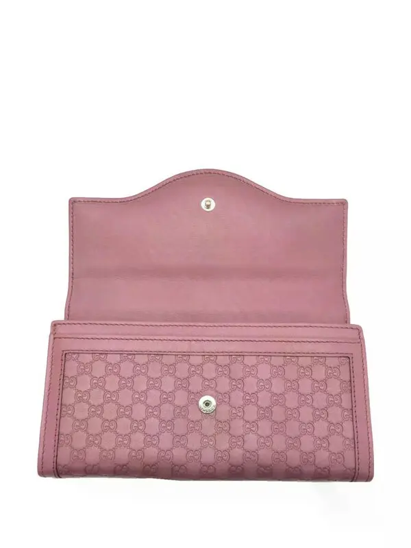 Gucci 2000-2015 Guccissima Sukey Wallet Long Wallets