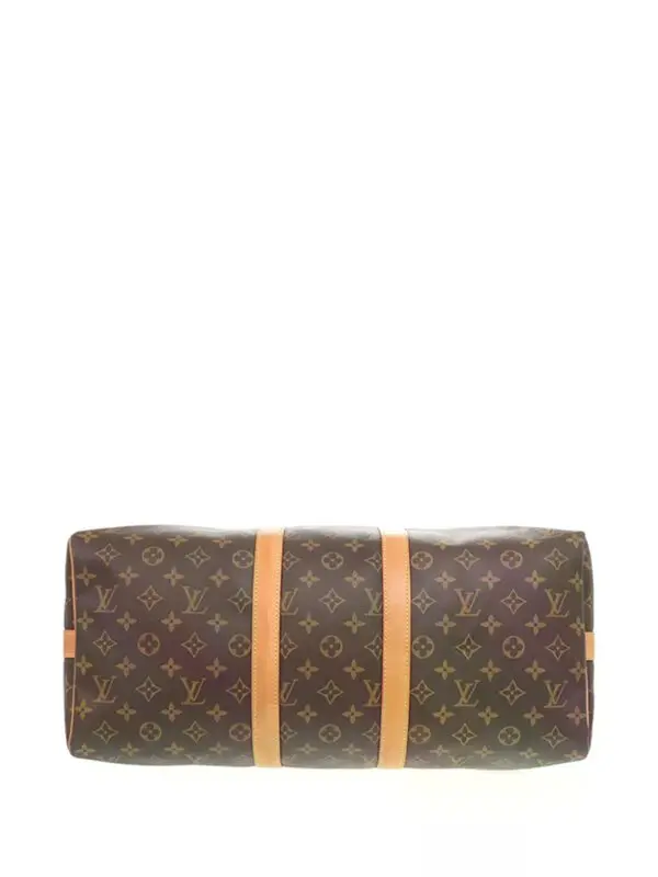 LOUIS VUITTON Monogram Keepall Bandouliere 45 Travel Bag