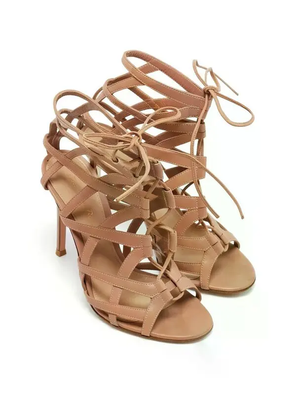 GIANVITO ROSSI Gladiator Ankle-strap Sandals