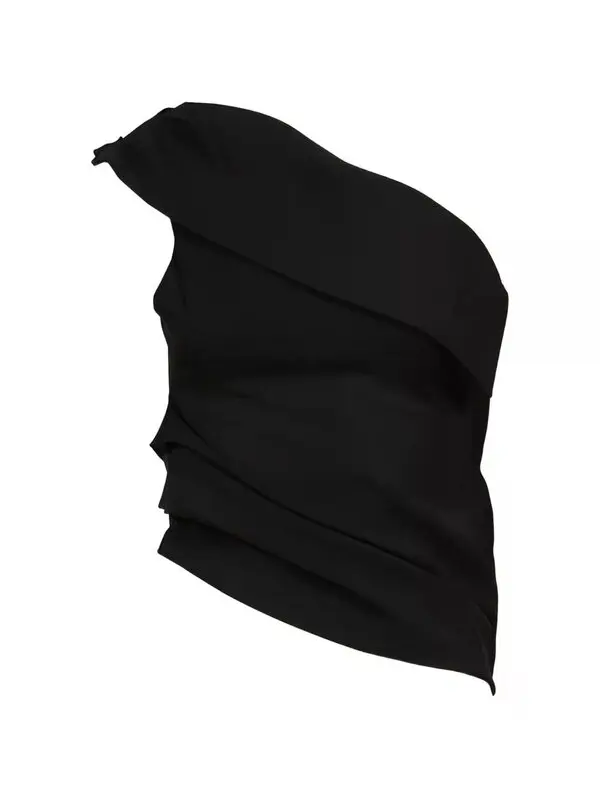 BOHEMSEO One-shoulder Asymmetric Blouse
