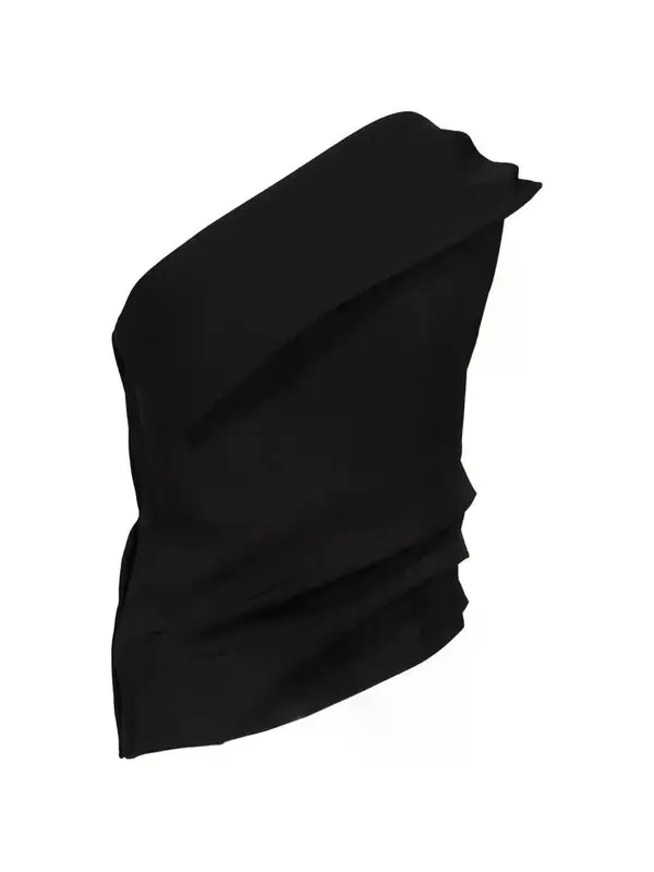 BOHEMSEO One-shoulder Asymmetric Blouse