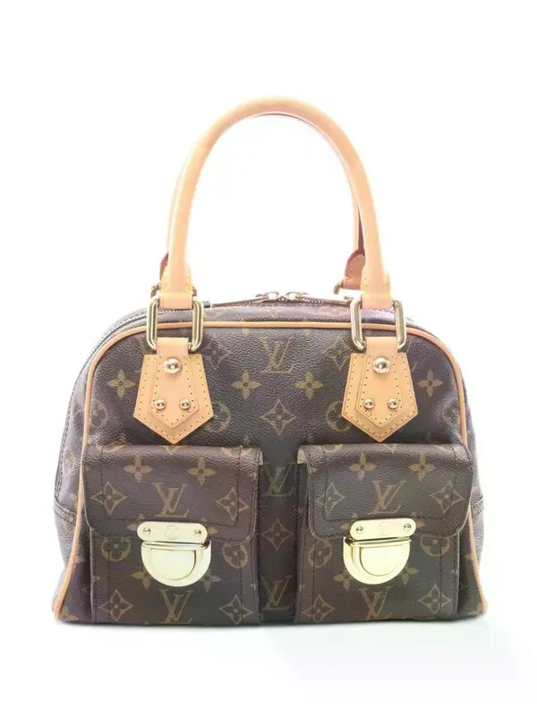 LOUIS VUITTON Monogram Canvas Manhattan Tote Bag