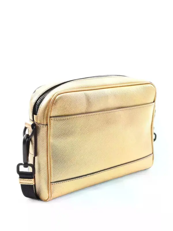 Prada 2000s Saffiano Travel Shoulder Bag