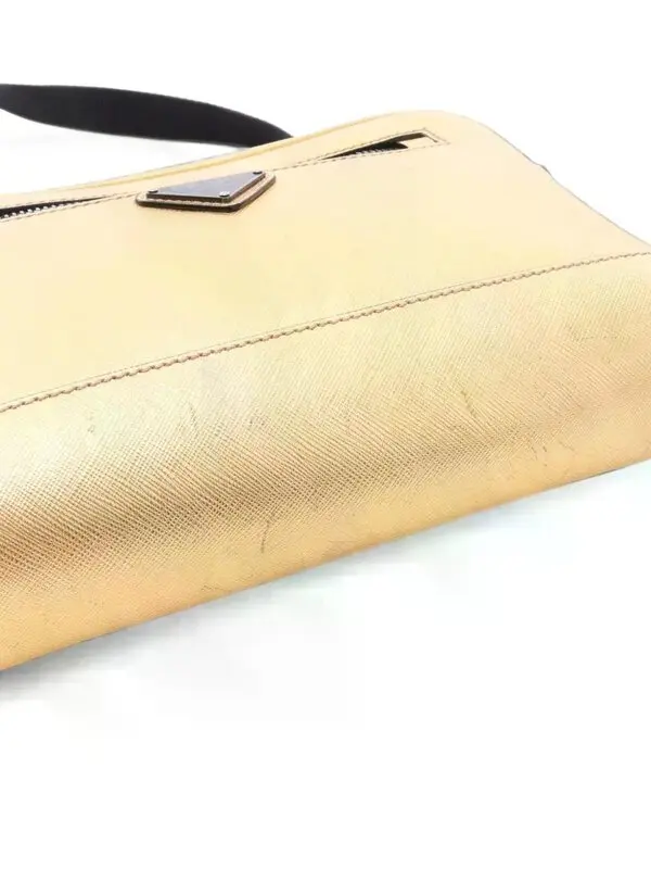 Prada 2000s Saffiano Travel Shoulder Bag