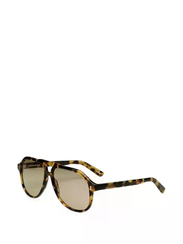Chimi Sally Pilot-frame Sunglasses - Brown
