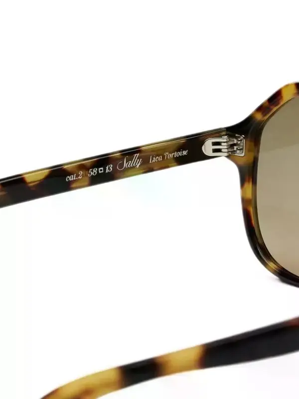 Chimi Sally Pilot-frame Sunglasses - Brown