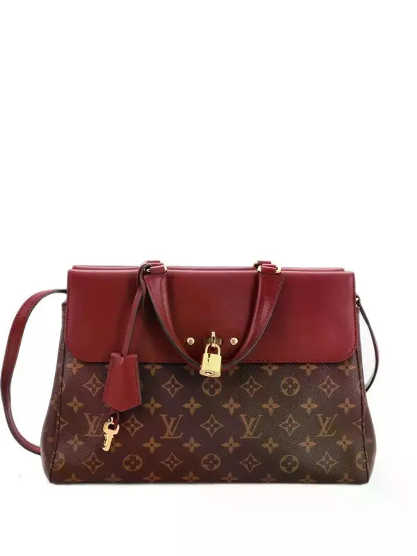 LOUIS VUITTON Venus Handbag Monogram Canvas And Leather Satchel
