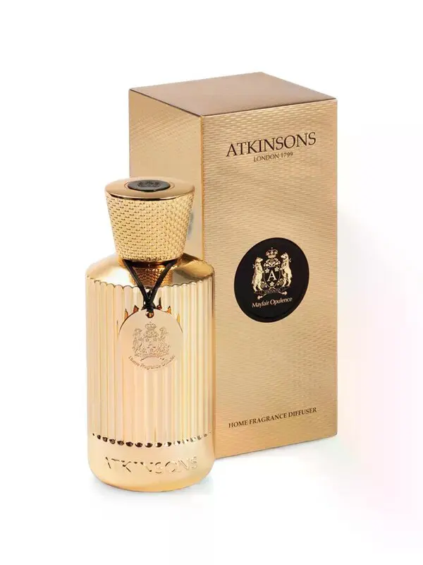 ATKINSONS Mayfair Opulence Reed Diffuser - Gold