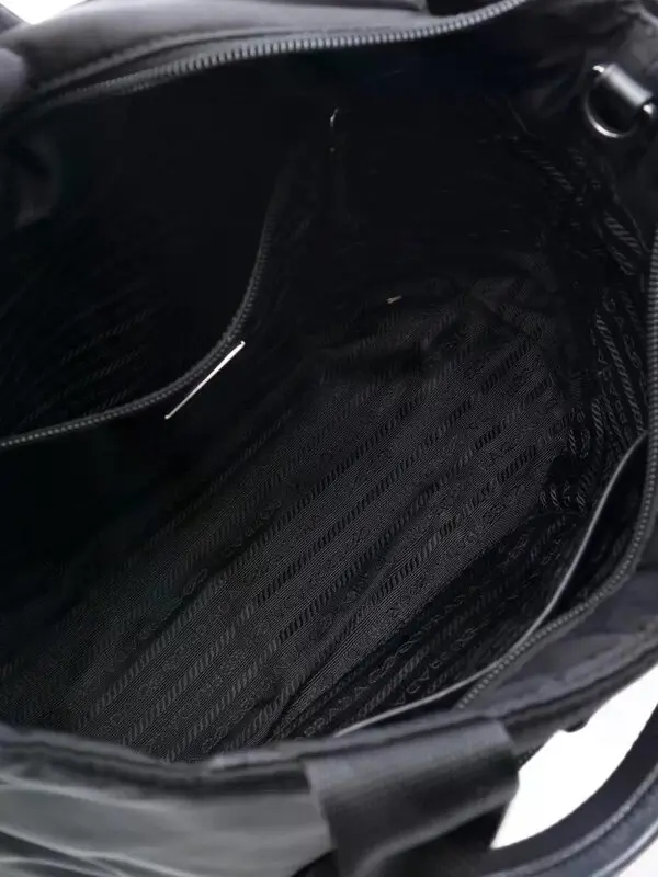 Prada 2010s Logo-plate Handbag