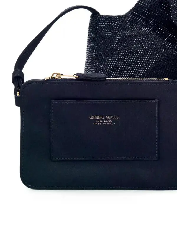 Giorgio Armani Rhinestone-embellished Tote Bag