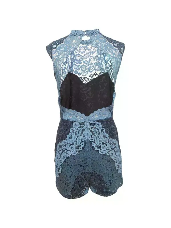 Sandro Palace Backless Lace Playsuit