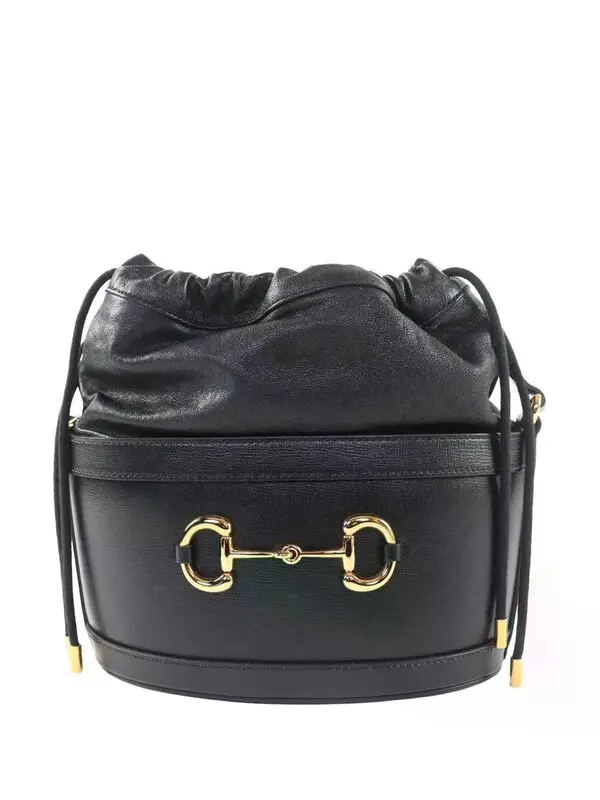 Gucci Horsebit 1955 Bucket Bag - Black