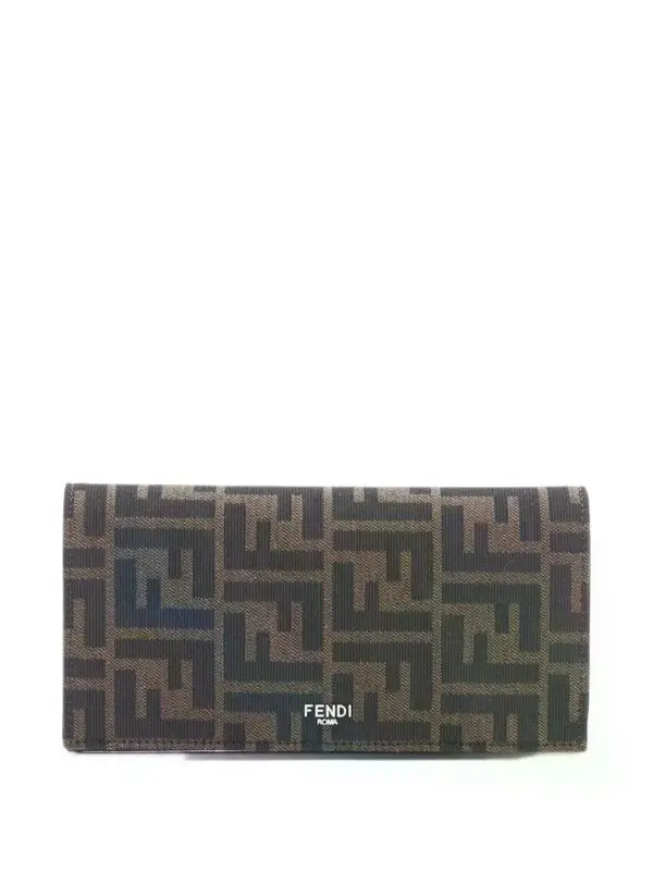 Fendi Ff Zucca Bi-fold Wallet