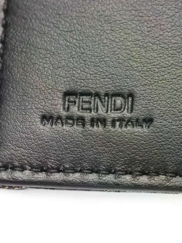 Fendi Ff Zucca Bi-fold Wallet