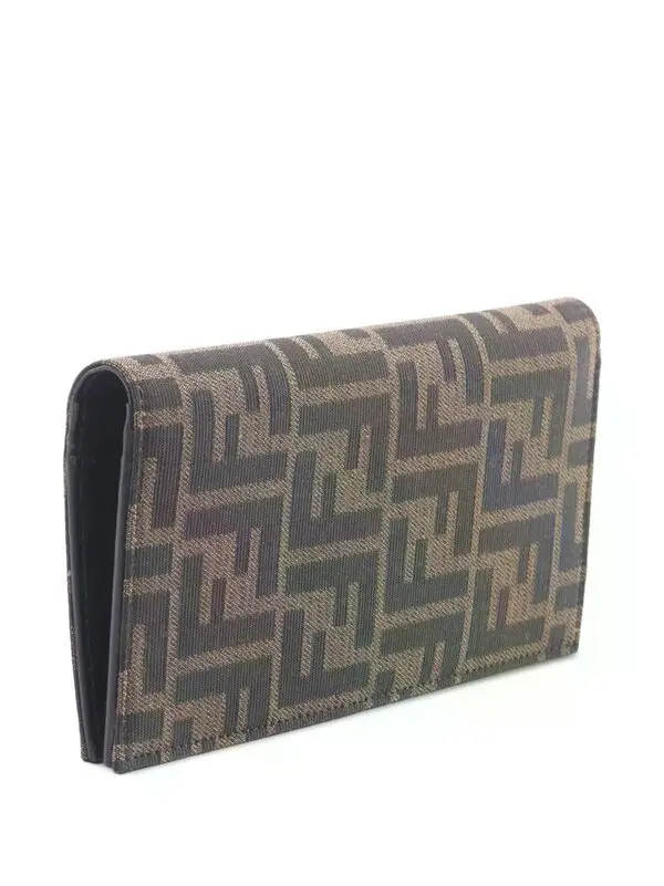 Fendi Ff Zucca Bi-fold Wallet