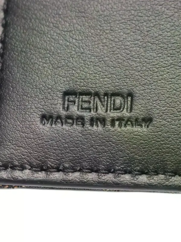 Fendi Ff Zucca Bi-fold Wallet