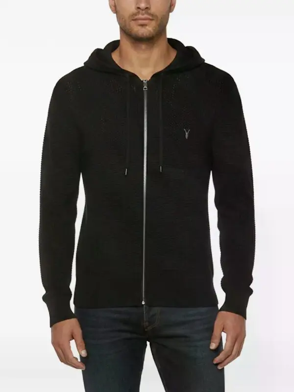 ALLSAINTS Zip-up Hoodie - Black