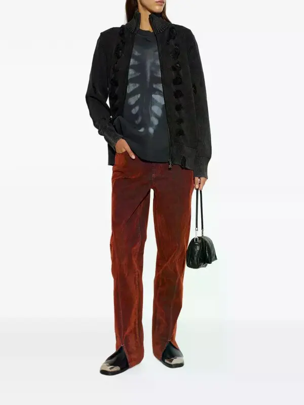AVAVAV Skeleton-print T-shirt