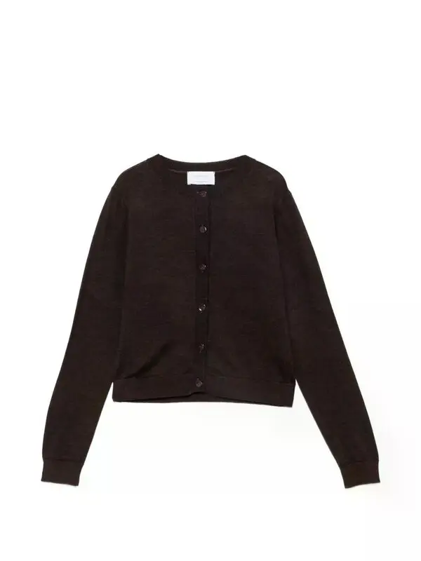 DANIELE FIESOLI Button-up Knitted Cardigan - Brown