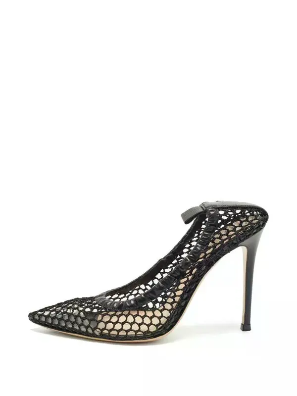 GIANVITO ROSSI Alisia Mesh Pumps