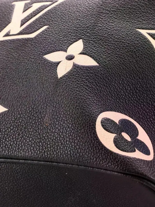 LOUIS VUITTON Neverfull Nm Bicolor Monogram Empreinte Giant Mm Tote Bag