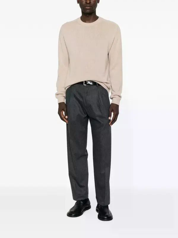 Boglioli Ribbed-trim Crew-neck Sweater