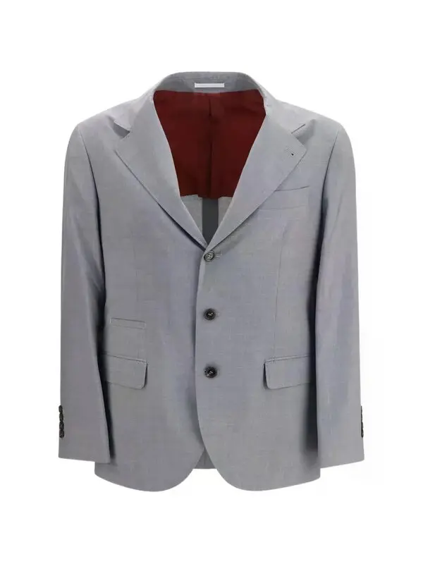 Brunello Cucinelli Single-breasted Notched-lapel Blazer