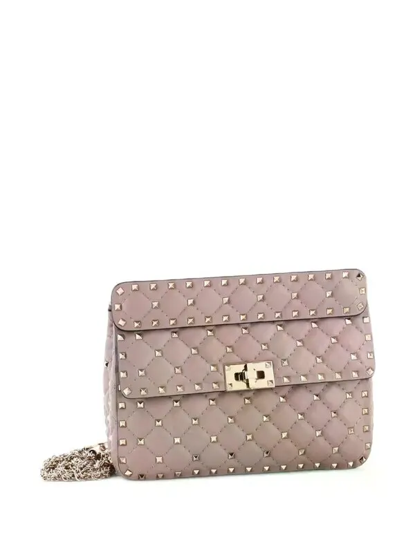 Valentino Garavani Rockstud Spike.up Flap Bag Quilted Leather Medium Shoulder Bag