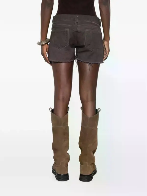 Rick Owens Raw-cut Panelled Shorts