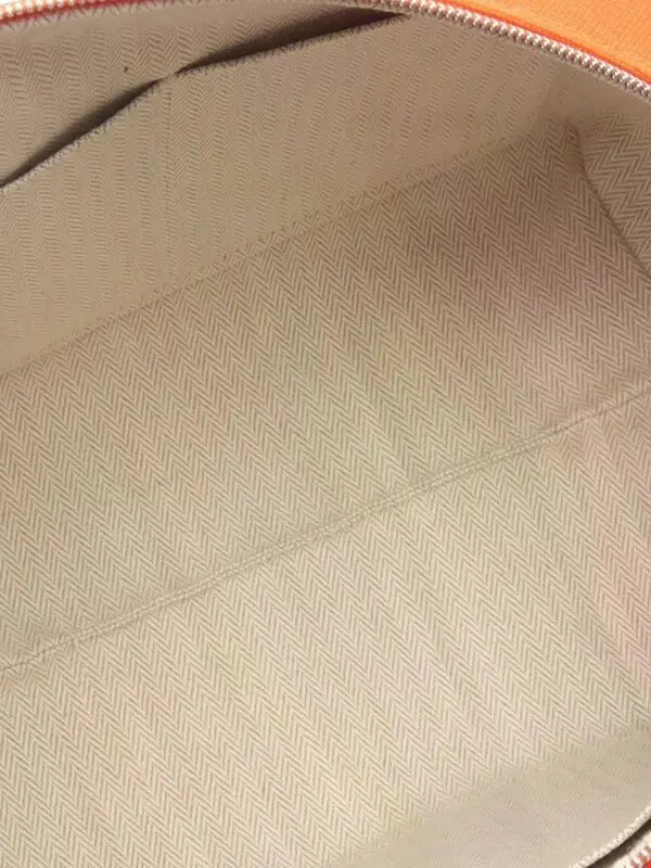 Hermès Gm Bride À Brac Clutch Bag - Orange