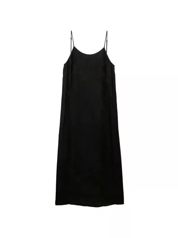 UMA WANG Velvet-effect Panelled Dress