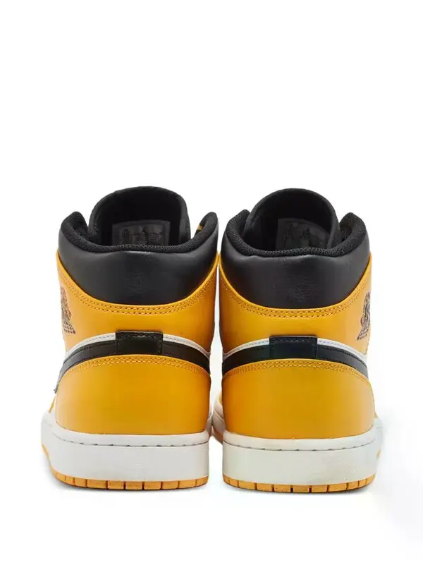 JORDAN 1 High-top Lace-up Sneakers - Yellow