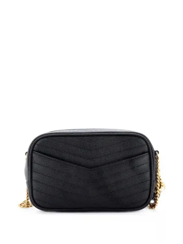 Saint Laurent Lou Camera Bag Matelasse Chevron Leather Mini Crossbody Bag