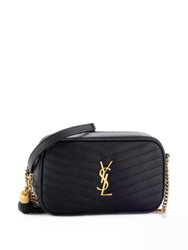 Saint Laurent Lou Camera Bag Matelasse Chevron Leather Mini Crossbody Bag