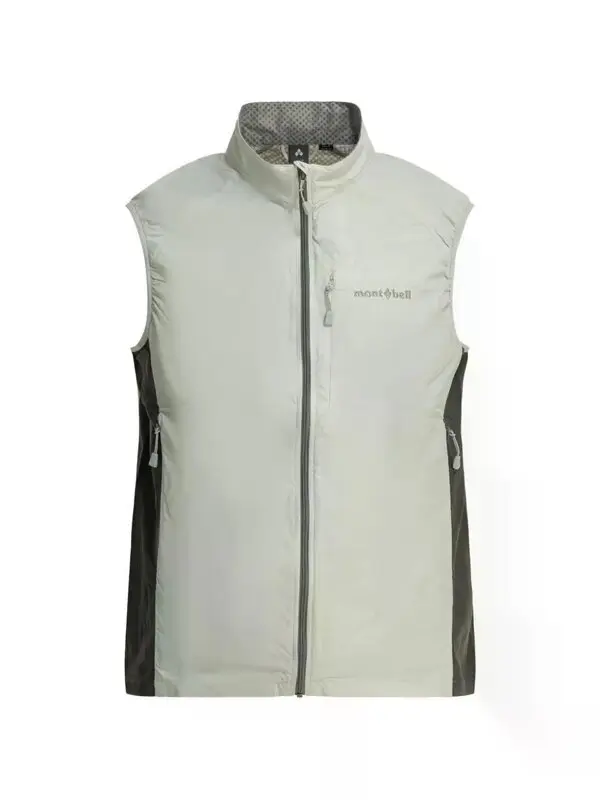 MONTBELL Logo-embroidered Zip-up Gilet