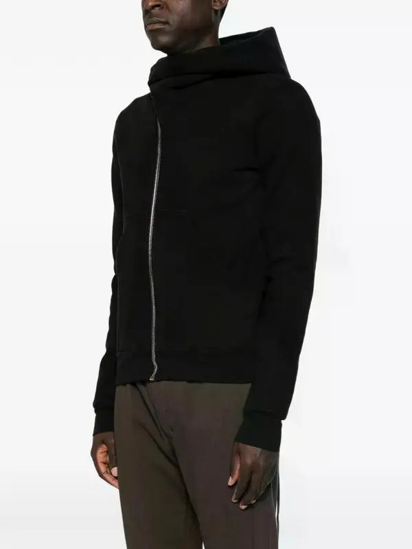 Rick Owens Asymmetric-zip Hoodie