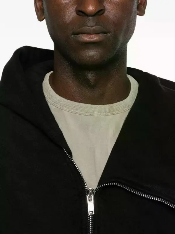 Rick Owens Asymmetric-zip Hoodie