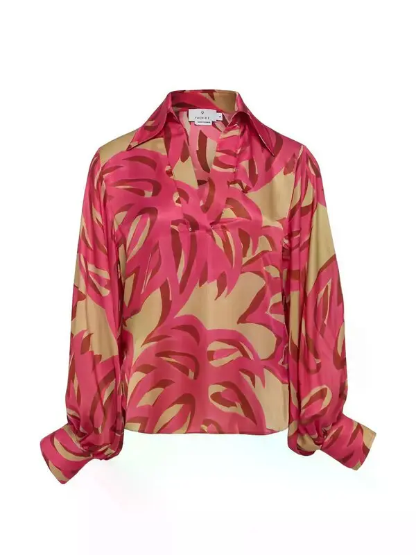 Themis Z Ismene Abstract-print Blouse