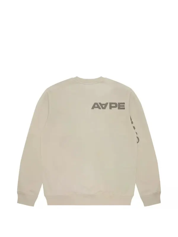 AAPE BY *A BATHING APE Moonface Logo Sweatshirt