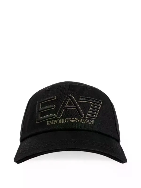 EA7 Logo-embroidered Baseball Cap